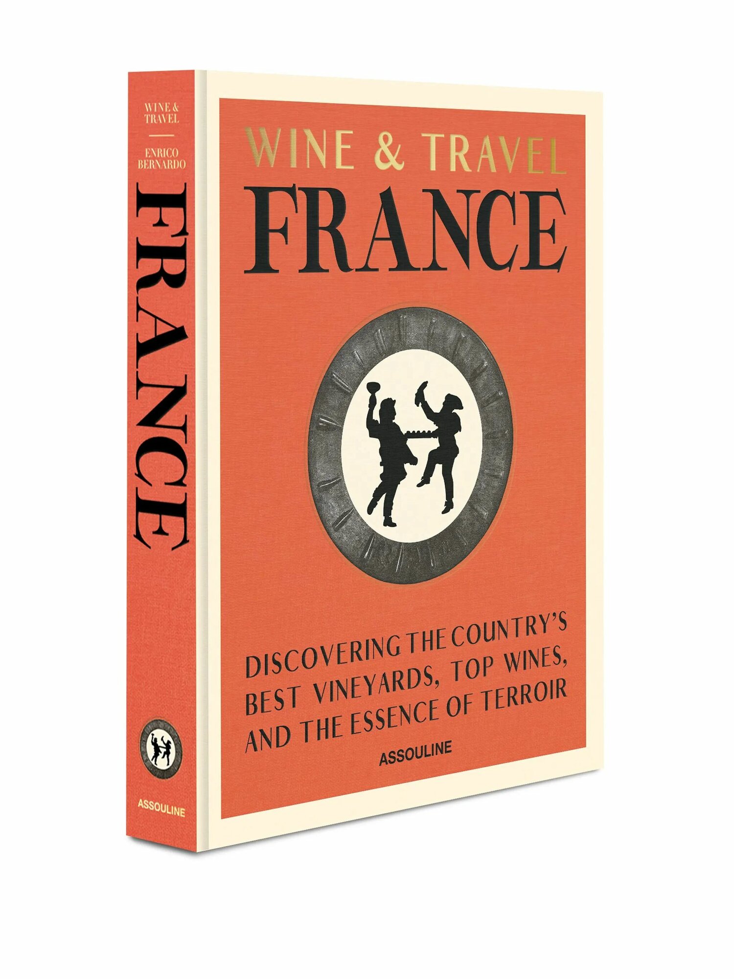 Книга на английском языке Assouline Wine & Travel France by Enrico Bernardo