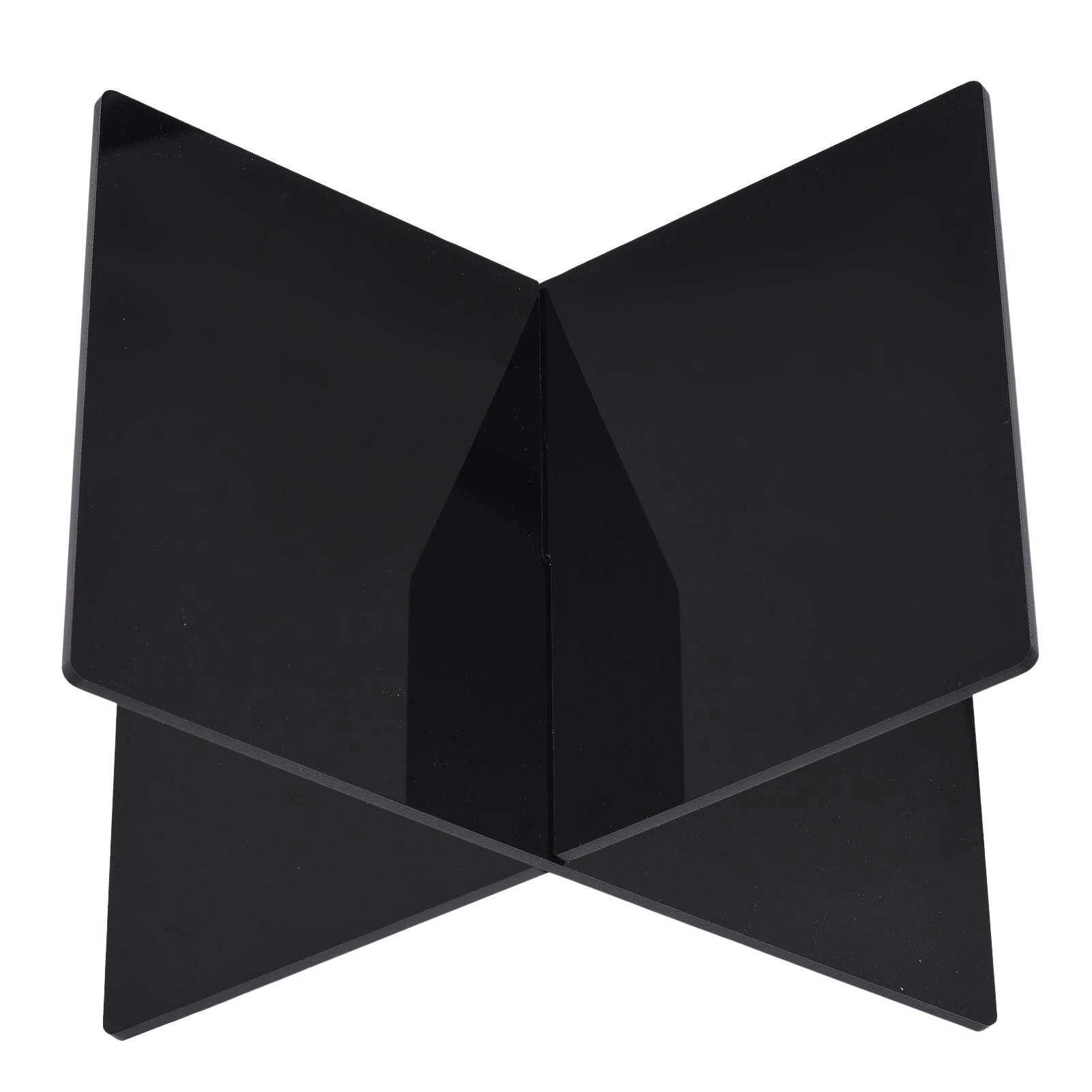 Акриловая книжная подставка с полкой x-образной книжной стойки для кулинарной книги «Меню»