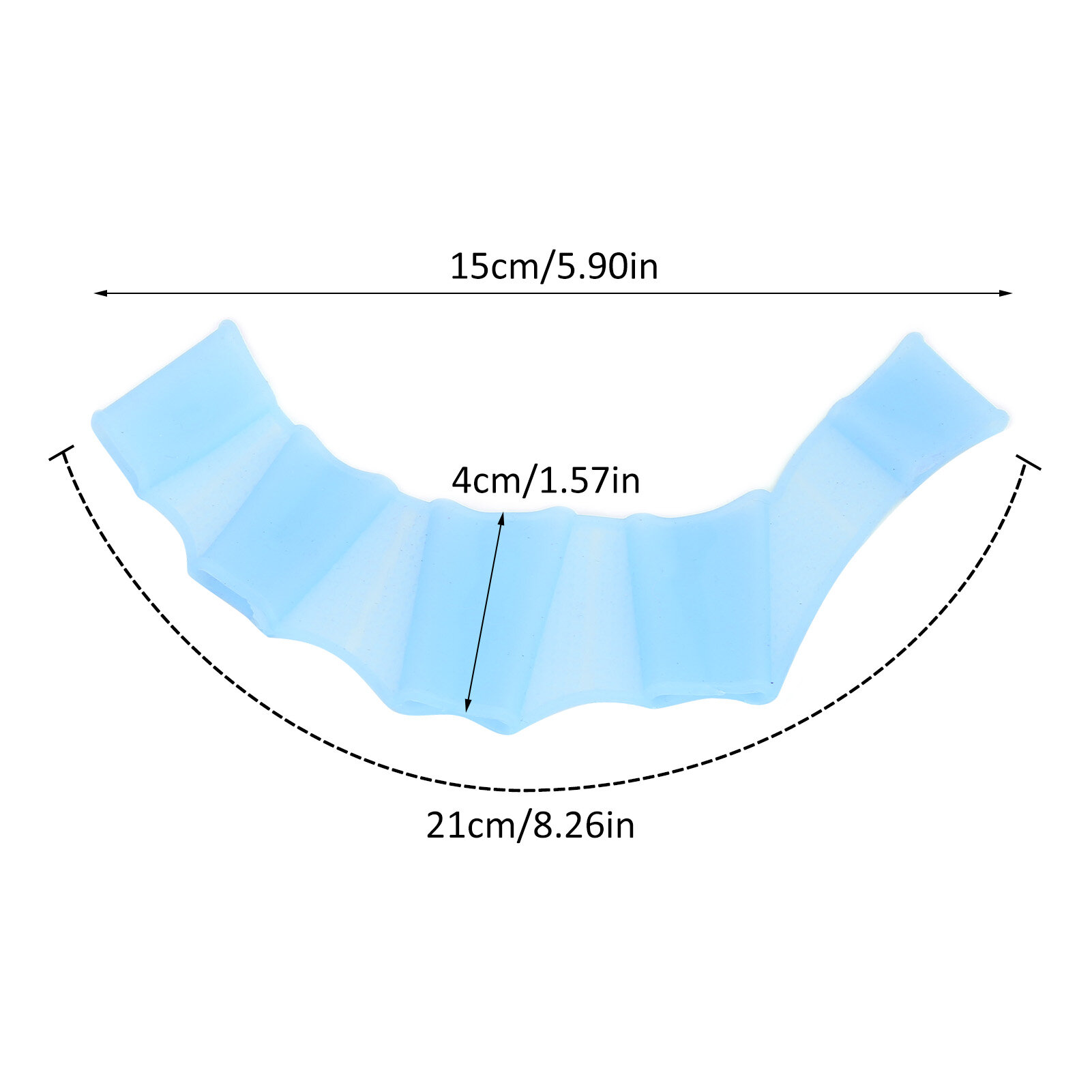 1 пара наручников для плавания, ласты, силиконовые перчатки для плавания на пальцах, перепончатые перчатки для плавания, ладонь, синий S