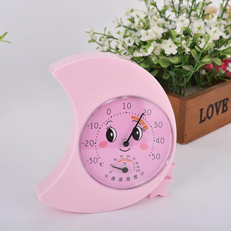 Термометр и гигрометр Bodford, пластик, настольный, для детской комнаты