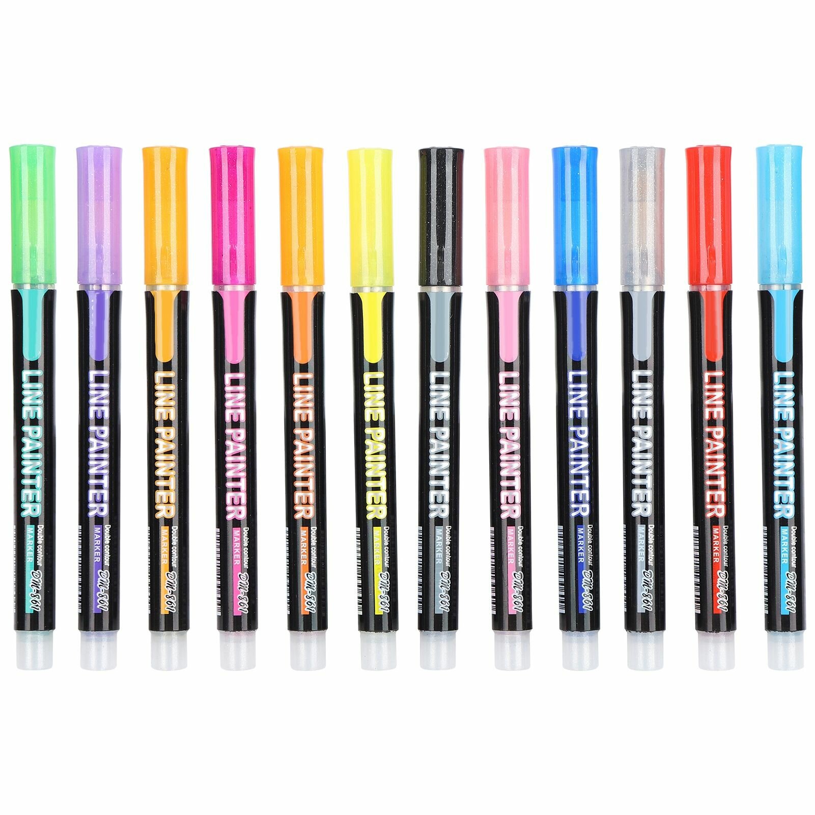 Набор маркеров 12 цветов (для детей и взрослых)