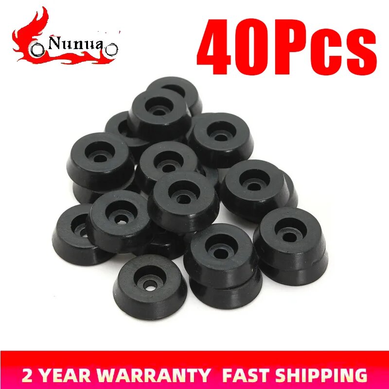 40 шт./компл, автомобильный амортизатор, резиновый стол, стул, мебельные ножки, подушечки для ног, плитка, защитные накладки на пол для автошокер 18x15x5 мм