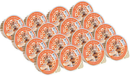 ЕМ без проблем 125 г консервы для собак говядина с курицей и индейкой ламистер