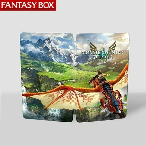 Monster Hunter Stories 2: Wings of Ruin for Nintendo Switch Steelbook FantasyBox(Только стальной корпус, без диска с игрой)-Праздничные подарки