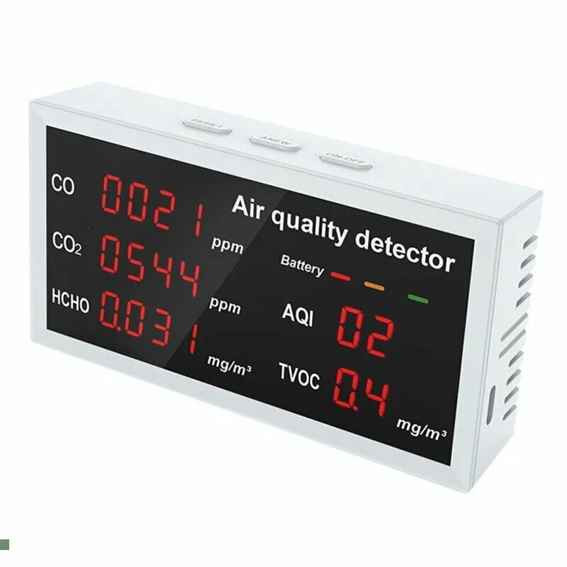 Монитор качества воздуха в доме, тестер CO2
