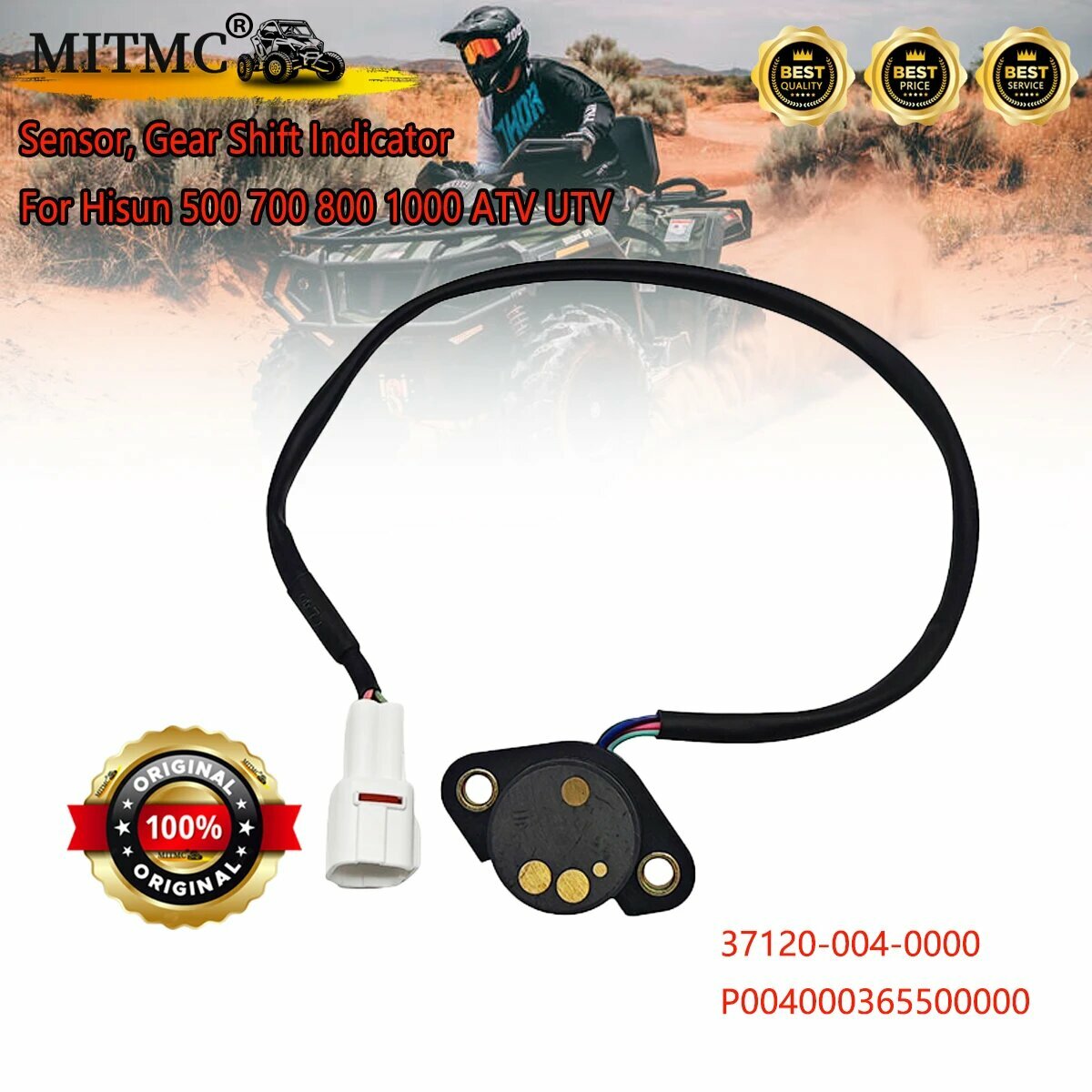 Датчик, индикатор переключения передач для двигателя Hisun 500 700 800 1000 ATV UTV (прием UTV700 Crew) 37120-004-0000 P004000365500000