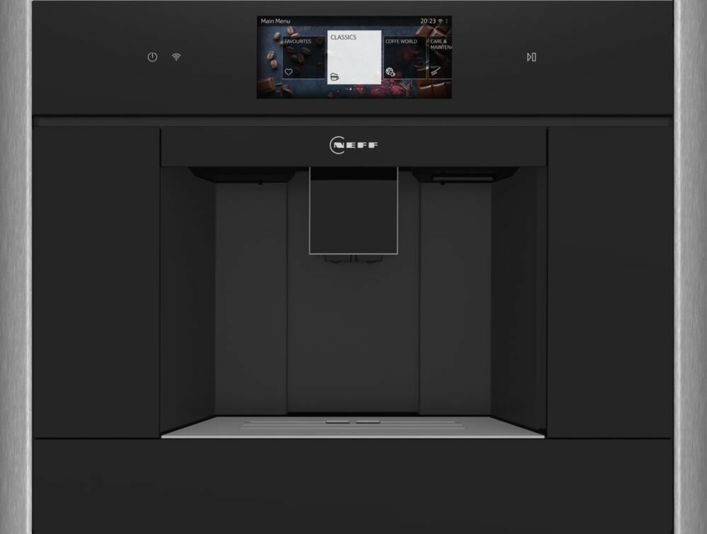 Кофемашина автоматическая встраиваемая Neff CL4TT11N0, черный