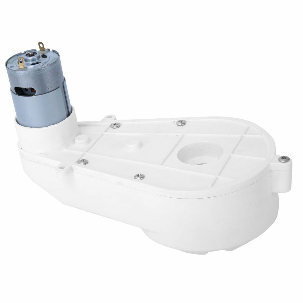 Электродвигатель-редуктор RS550 12 В для детской коляски, квадроцикла, белый, высокоскоростной, 550 8000 об/мин, сменный двигатель для каталки