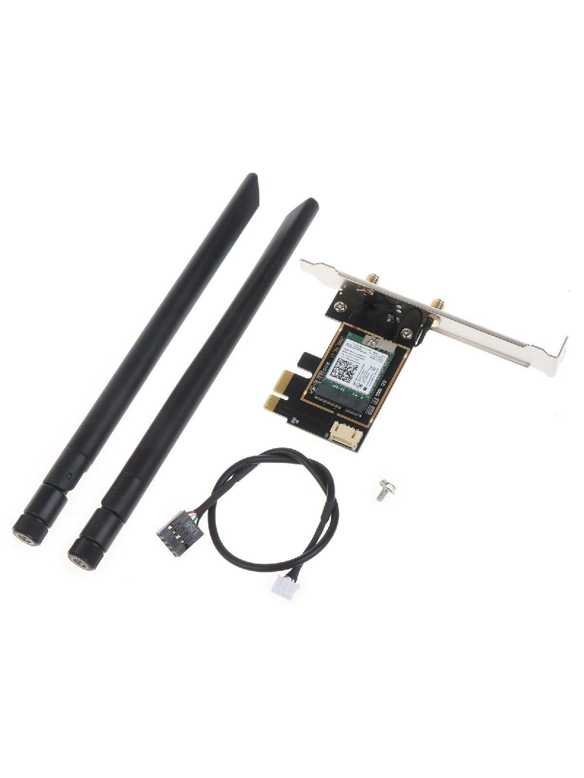 PCI for Express 7260AC 2.4G / 5G Dual Band 7260HMW 867Mbps Wireless PCI-E Wi-Fi Card BT 4.0 AC-7260 Desktop WIFI WLAN Ca