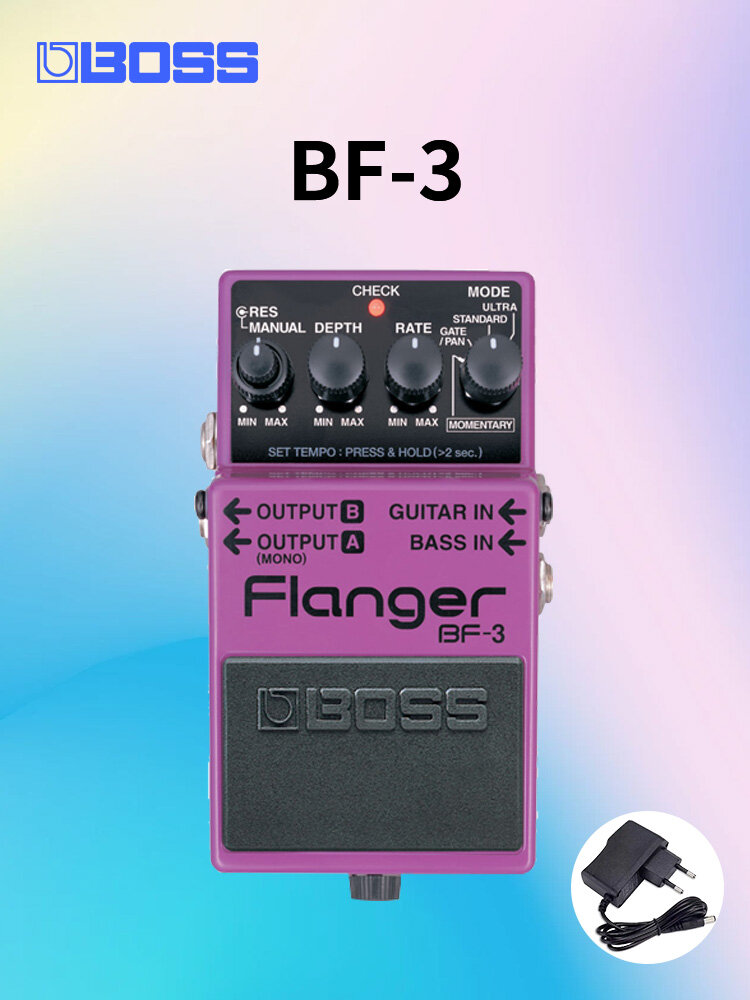 BOSS BF-3 фазер педаль эффектов электрическая гитара аксессуары