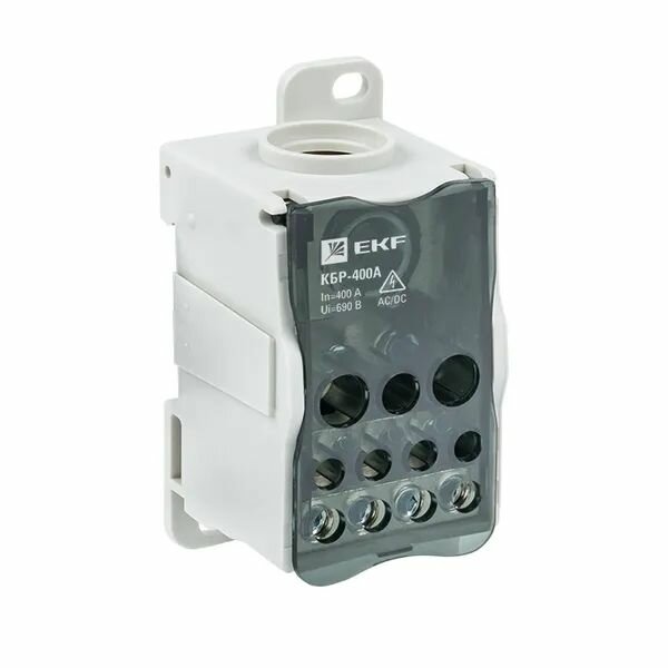 Блок распределительный (КБР) на DIN-рейку и монтажную панель 400A plc-kbr400 EKF