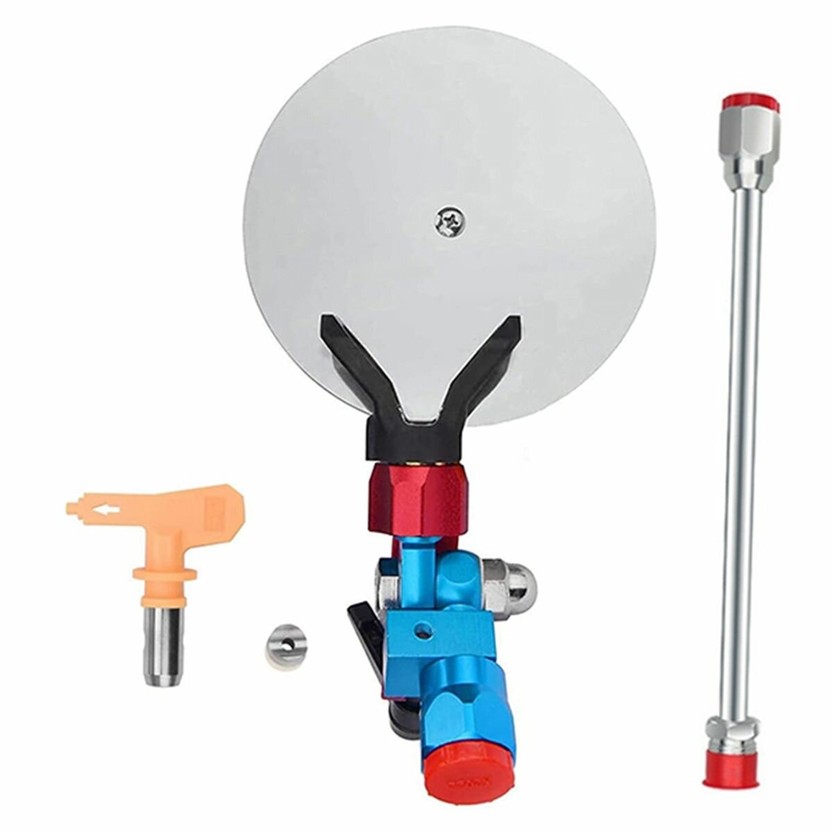 Аксессуары для безвоздушного краскопульта с защитным щитком, удлинитель сопла 517, 10-дюймовая штанга