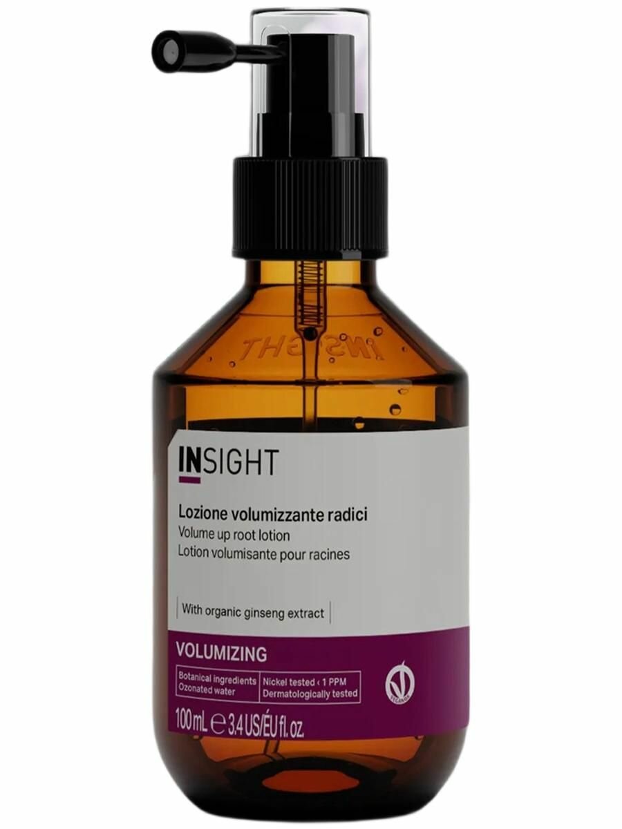 INSIGHT Несмываемый спрей для объёма волос VOLUMIZING, лёгкость и плотность, 100 мл