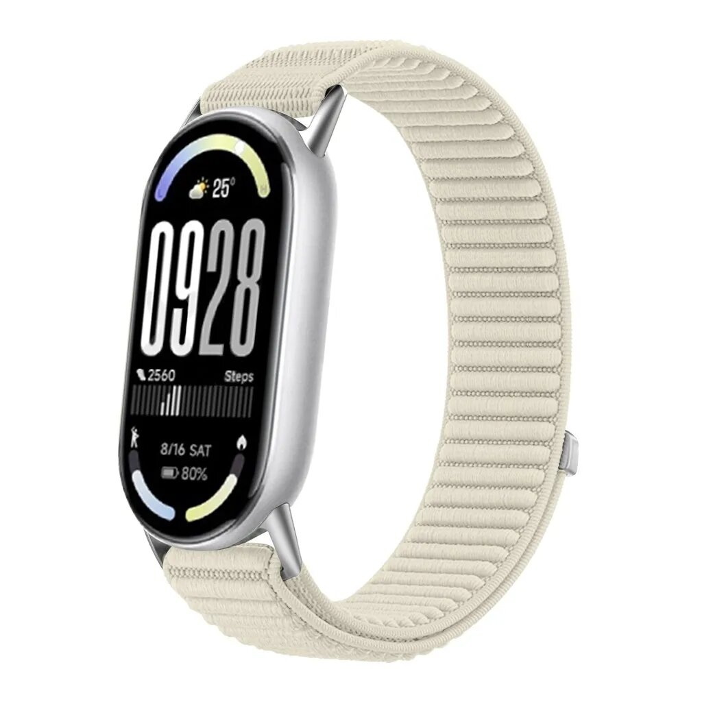 Плетеный ремешок для Mi Band 10, 9, 8 Mi Band 10, Starlight
