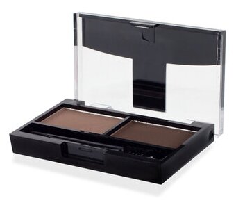 Тени для бровей двойные Triumph Brow Style 50 светлый тейп и коричневый