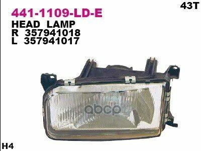 Фара L Depo арт. 441-1109L-LD-E