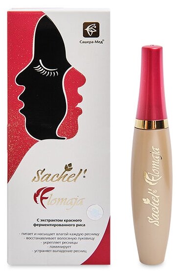 Flomaja тушь для ресниц с экстрактом красного ферментированного риса, 10 мл MED-01/115 Сашель 113-85724