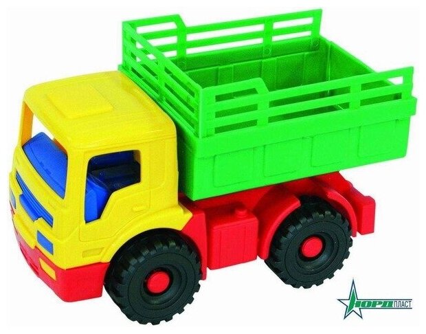 Сеновоз "Кузнечик" 22 см детский пластмассовый Нордпласт Н-036