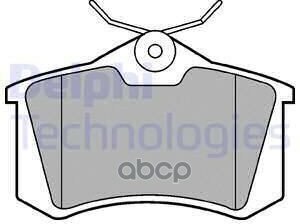 Колодки торм. зад. (WVA 20961 17,0 mm.) Delphi арт. LP2254