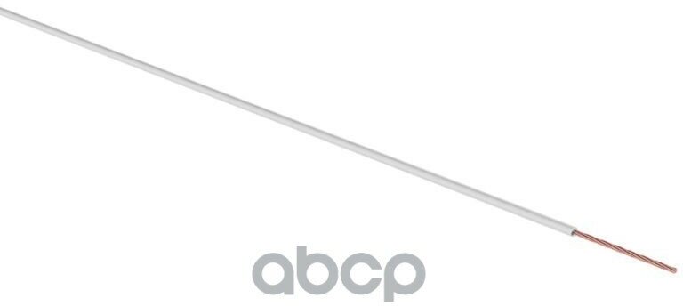 Провод! ПГВА/пвам 1х0.75мм2, бухта 100м, белый REXANT арт. 016501