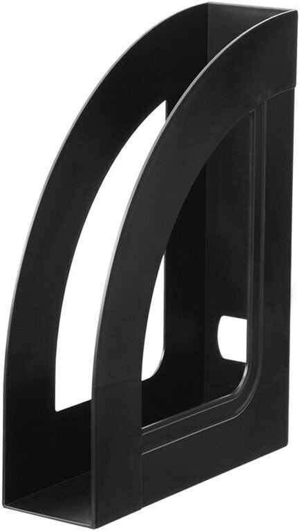 Вертикальный накопитель Attache Респект пластиковый черный ширина 70 мм, 477246