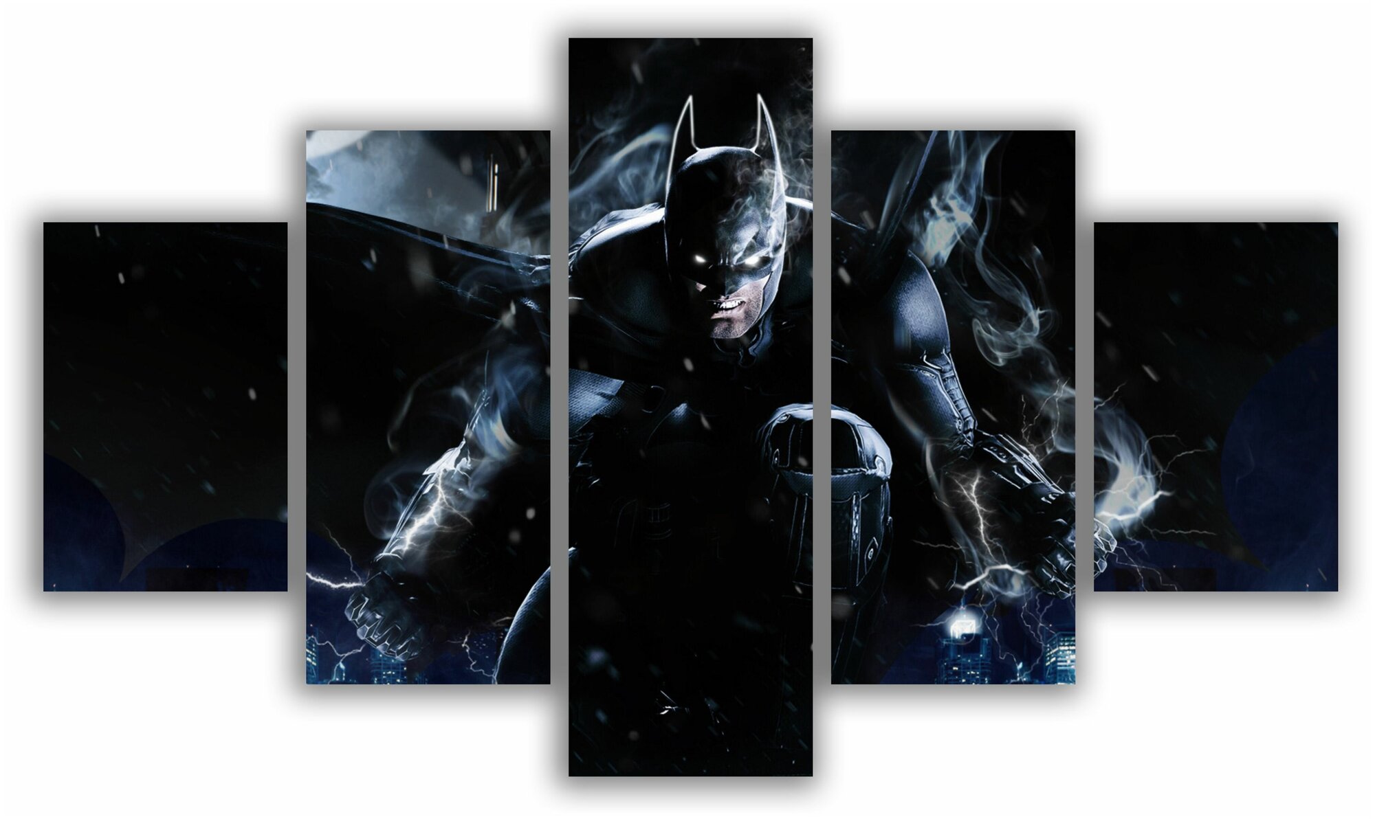 Модульная картина Бэтмен 140х80