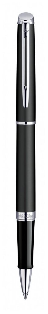 Ручка-роллер Waterman Hemisphere, цвет: MattBlack CT, стержень: Fblack S0920850
