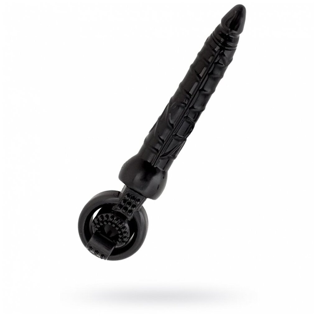 Насадка на пенис Black&Red by TOYFA с вибрацией 24см, чёрный