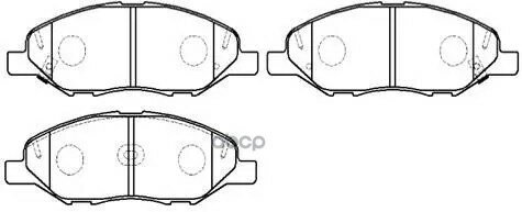 Колодки тормозные HSB арт. HP5267