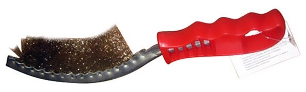 UGO LOKS корщетка пластиковая вогнутая стальная для чистки труб и каналов и поверхностей