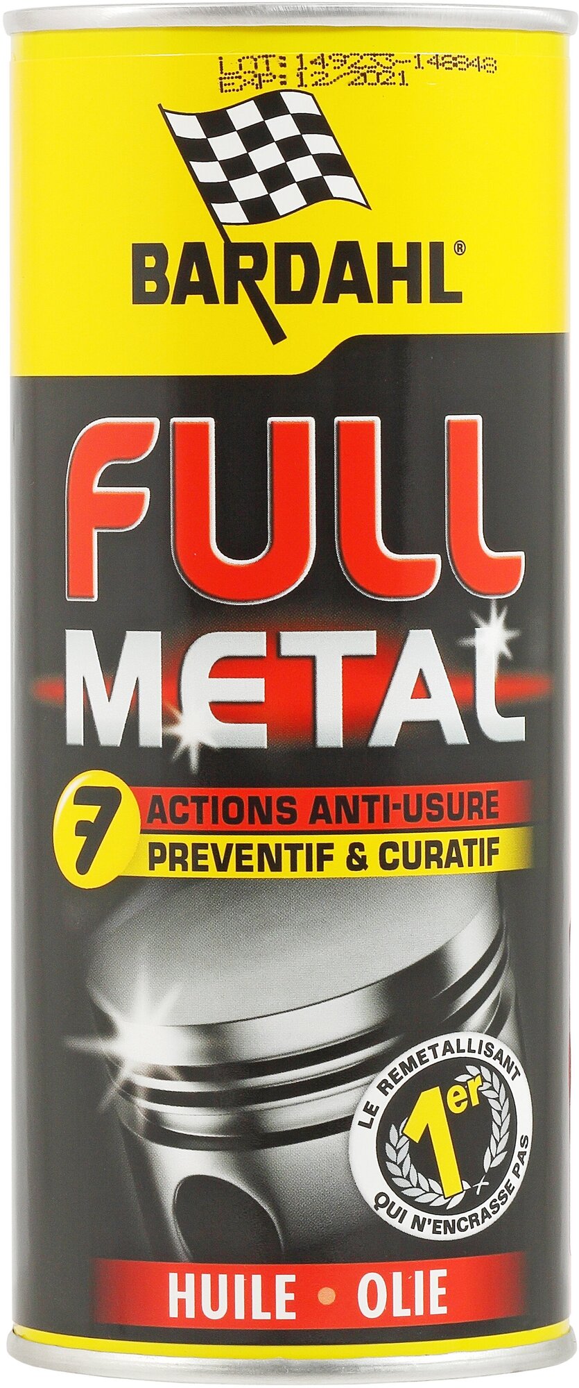 Присадка в моторное масло Bardahl Full Metal, 400 мл