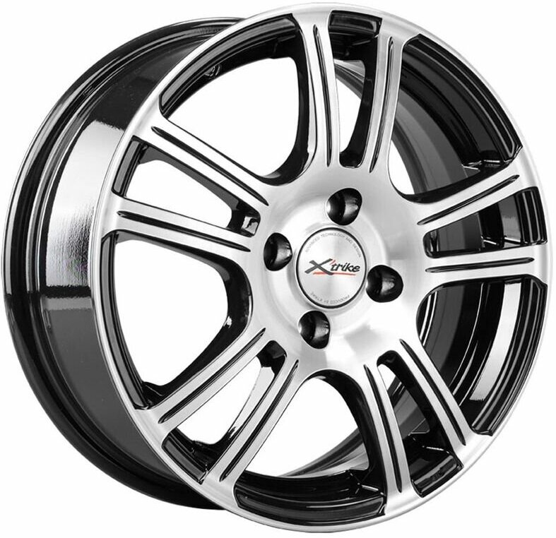 R15 4x100 6,0J ET35 D67,1 X'trike X-105М BK/FP