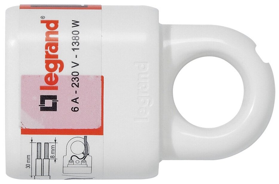 050166 Розетка 2К 6А белая