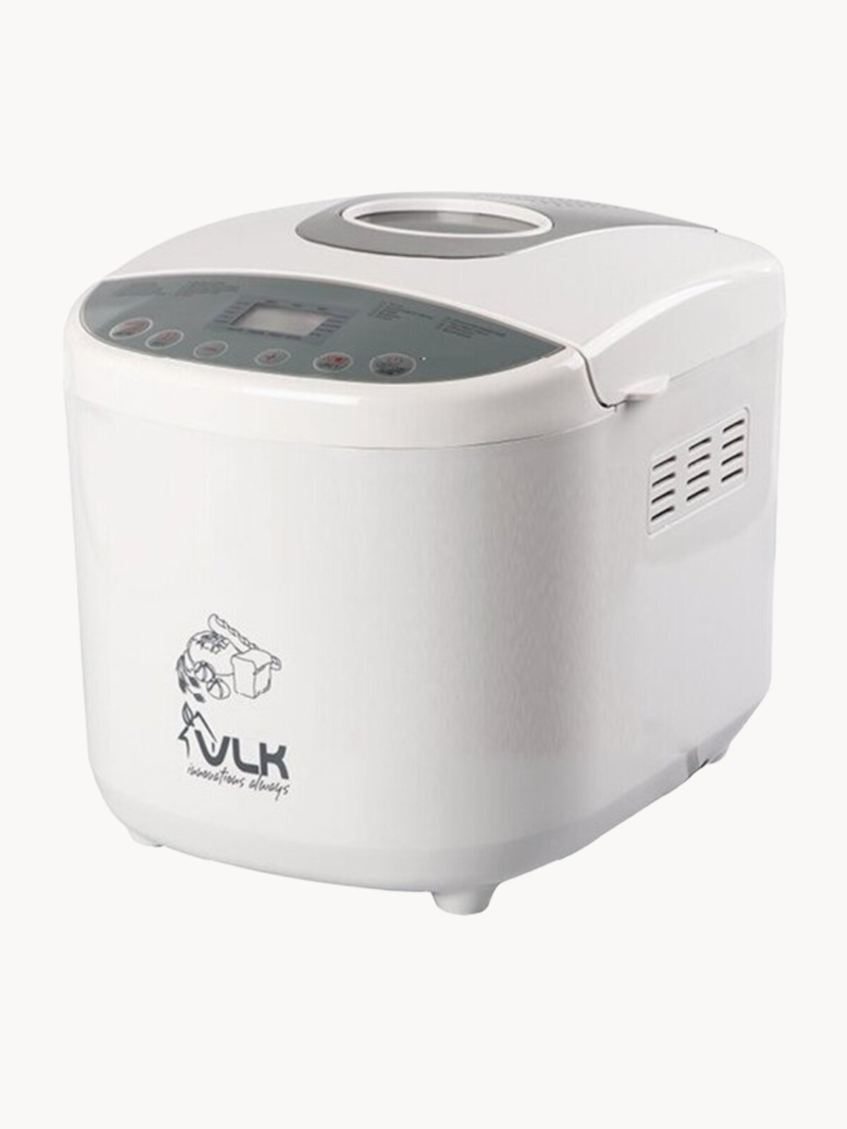 Хлебопечка с замесом теста VLK Palermo-5200 / 19 программ приготовления / выпечка 500/750/900 грамм