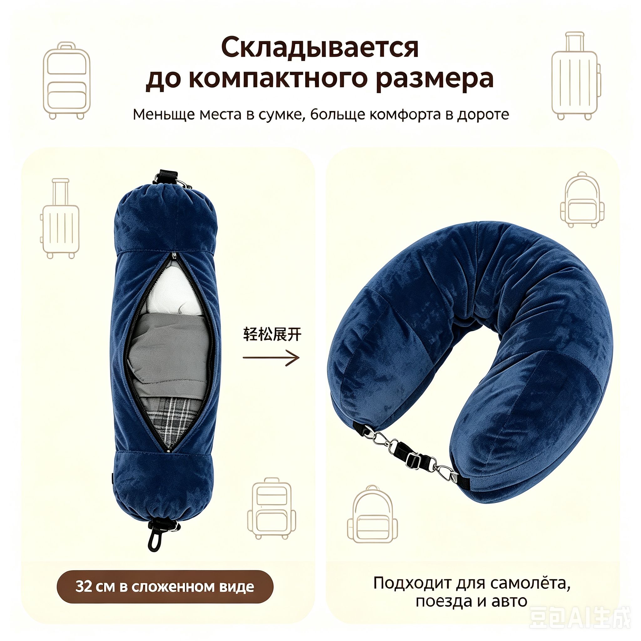 Подушка для шеи — фото 1