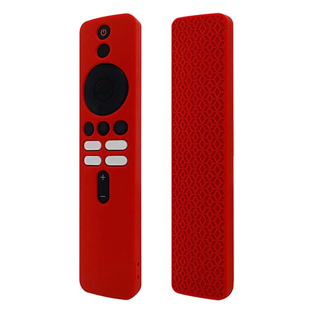 Чехол Для Пульта Дистанционного Управления Xiaomi TV Box 4K 2-го Поколения 2023, Красный, 1 шт.