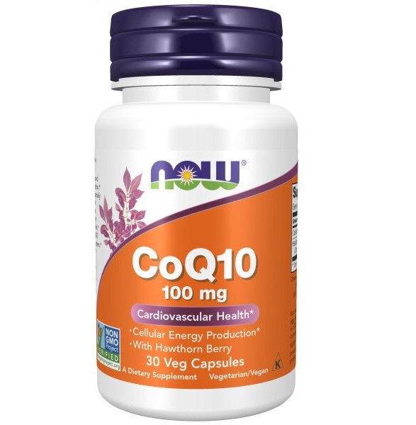 NOW CoQ10 100 мг 30 капс (NOW)