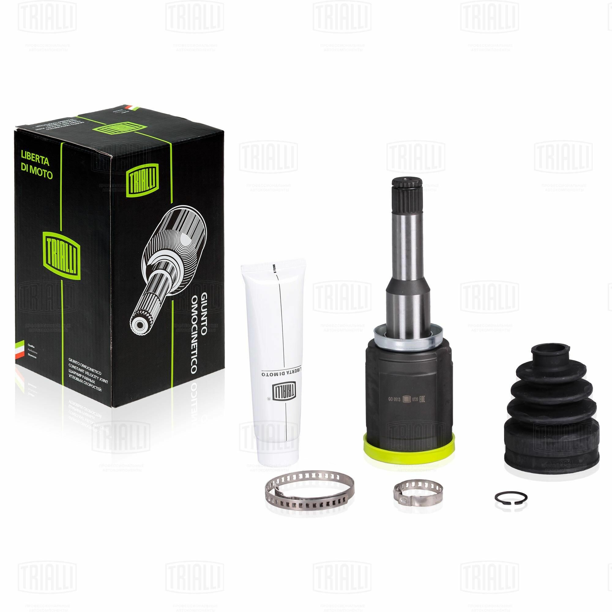 Шрус внутренний AVEO T300 11- 1.6I AT левый (trialli) GO0513