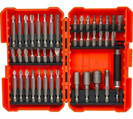 Набор бит для шуруповерта универсальный с адаптером 44 предмета Gigant G-11444