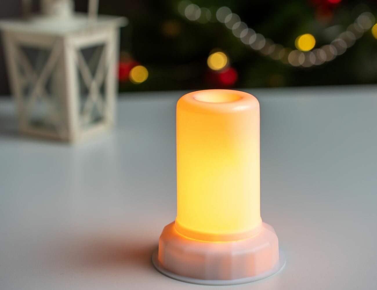 Универсальная лампа-подсветка, имитация живого пламени, для подсвечников и фонарей, пластик, Koopman International