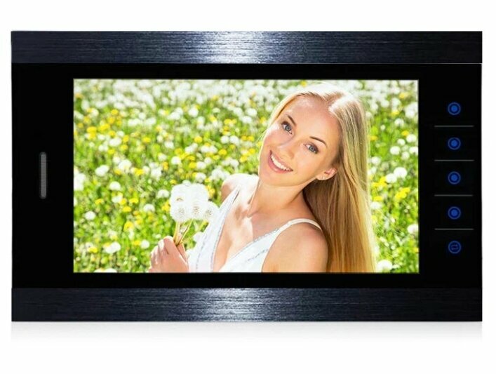 Видеодомофон AltCam VDP102M, 10,1", AHD 2Мп, сенсор, запись фото и видео