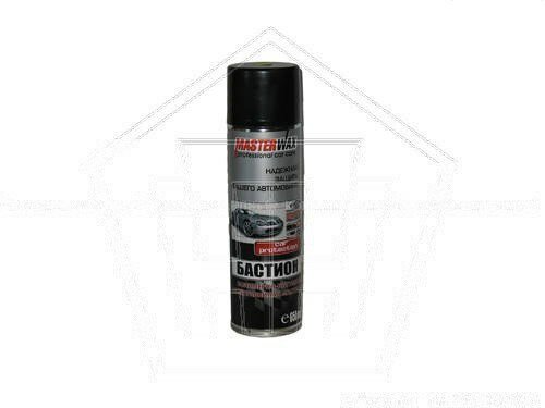 Мастика бастион "жидкие подкрылки" полимерно-битумная (650 мл) аэроз.
