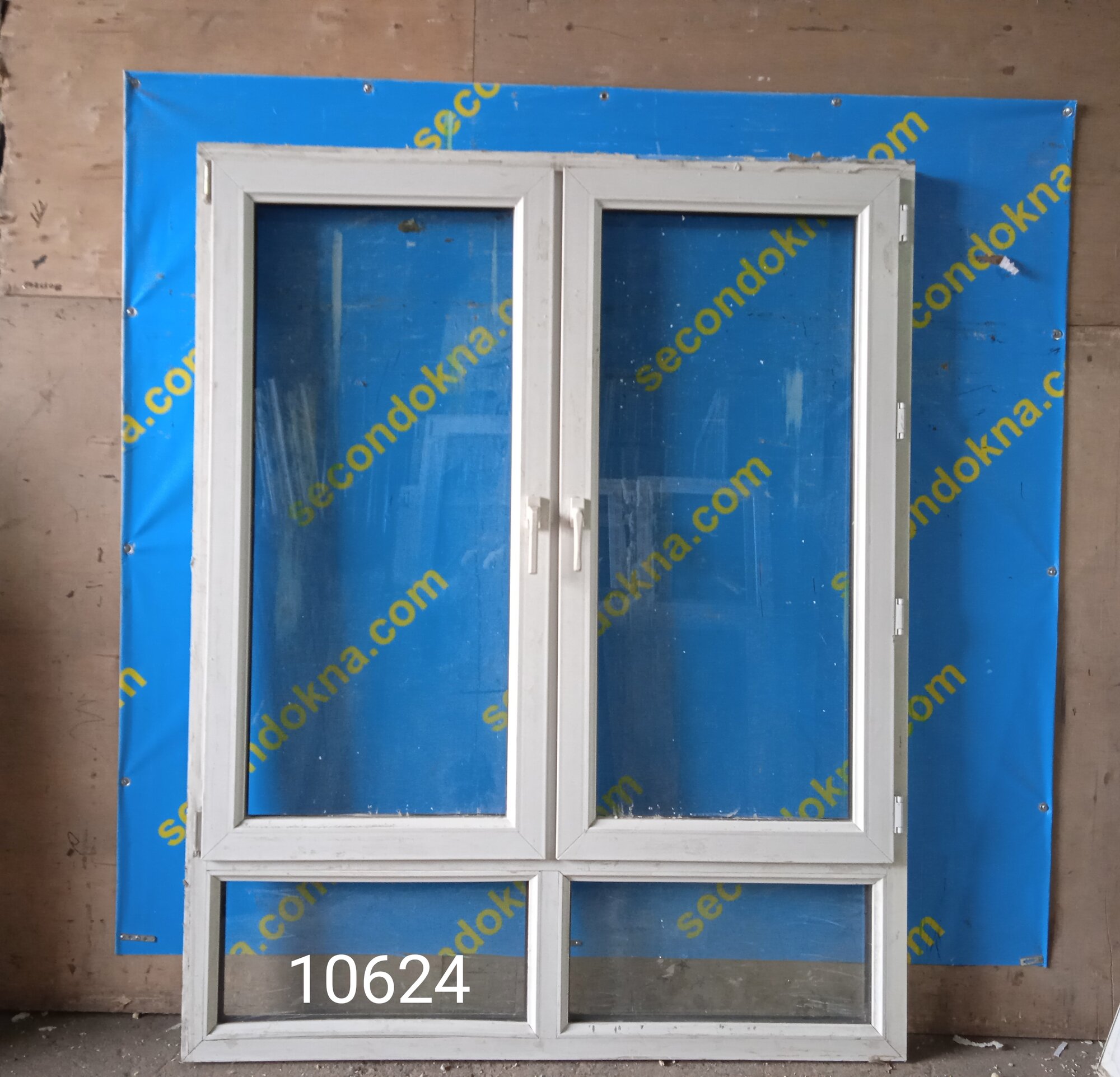 Пластиковое окно Б/У 1860(в) 1510 об х 1480(ш)