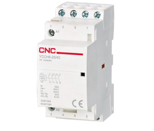A060013 YCCH6 25/40 25A 4P AC220В 4НО Контактор модульный