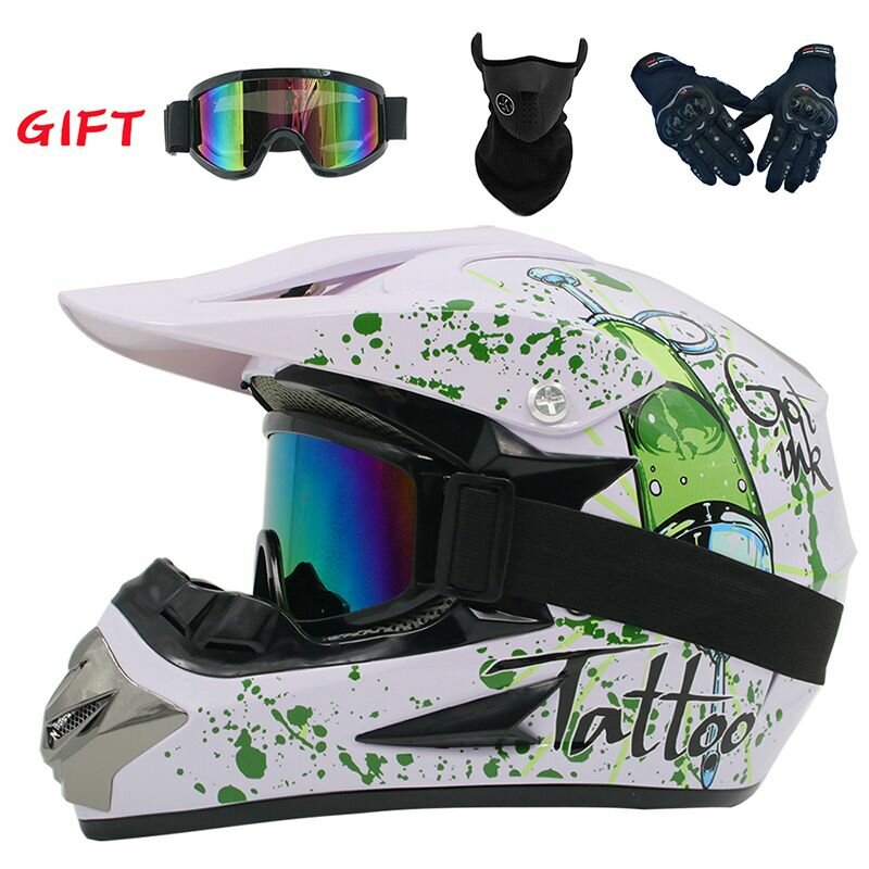 Шлемы для мотокросса для взрослых и детей мотоциклетные шлемы для квадроциклов