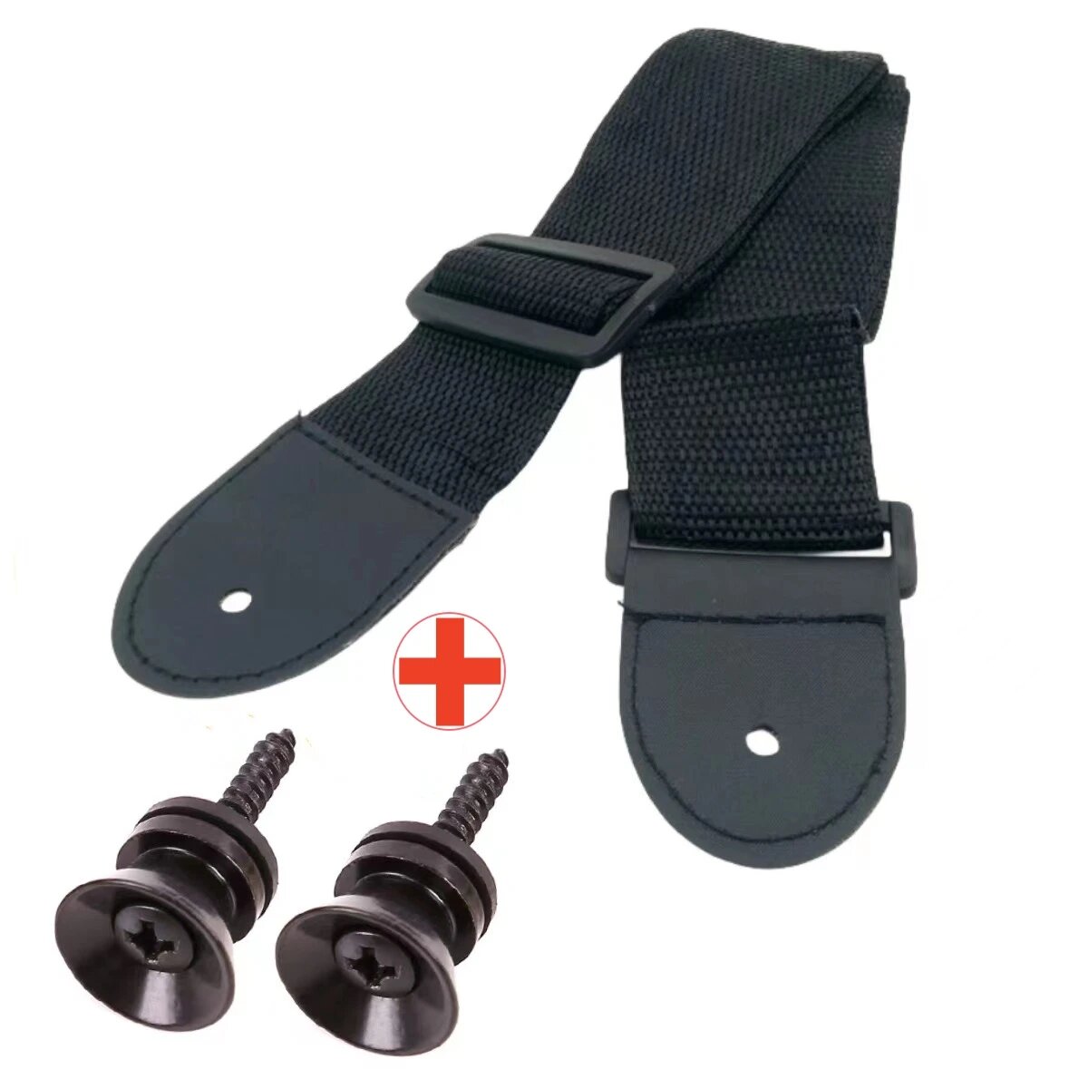 Регулируемый кожаный ремешок для гитары one set