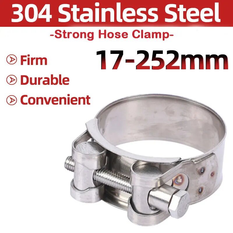 Зажим для шланга из нержавеющей стали JH ZPXH 17-252 мм 36-39mm