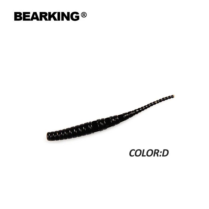 BEARKING приманка червь 40mm COL.D 50шт