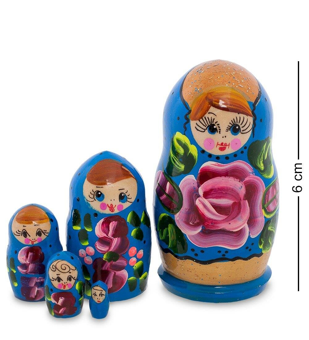 Матрешка 5м "Василина" A2161510 Народные промыслы, Дерево липа, краски, лак