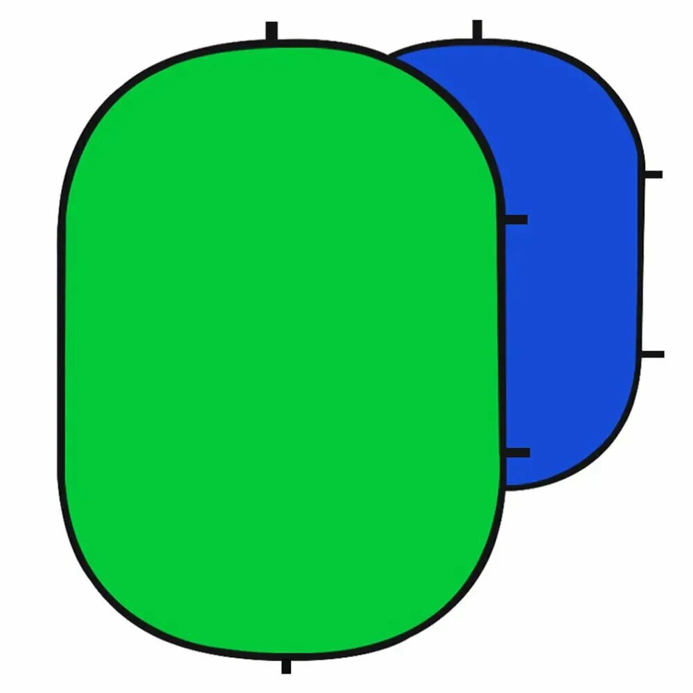 Портативная фотостудия Chromakey зеленый синий экран двусторонний фон тканевый фон